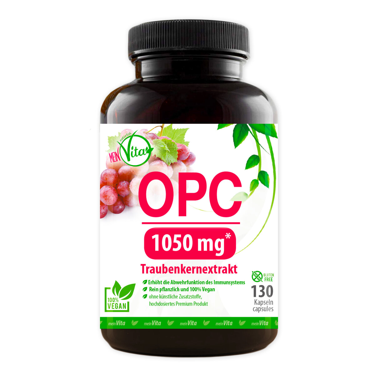 MeinVita OPC 1050 mg grape seed extract, 13,99
